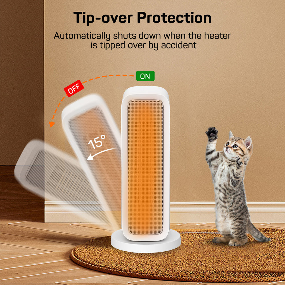 Smart 16 inch 1500W Space Heater | Dr.Prepare